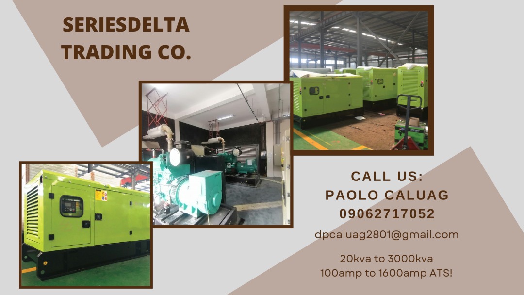 GENERATOR SET AND ATS FOR SALE!!!!, Commercial & Industrial ...