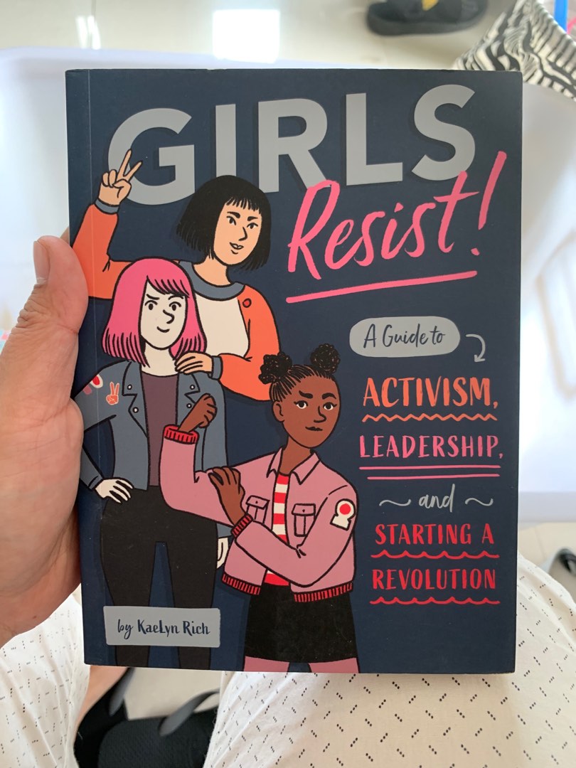 GIRLS RESIST WOMEN EMPOWERMENT KAELYN RICH HARDBOUND BOOK, Hobbies ...