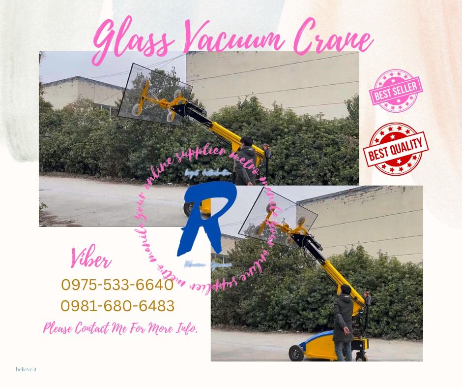 Glass Vacuum Crane, Commercial & Industrial, Industrial Equipment on ...