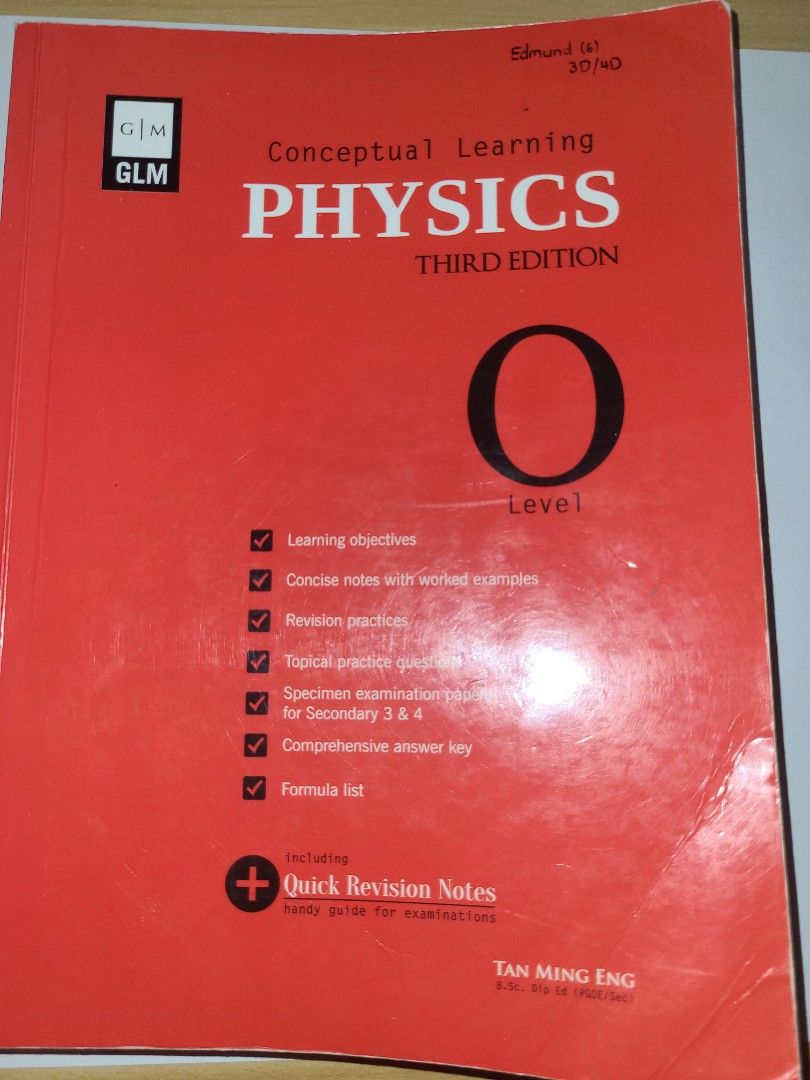 GLM Pure physics guide book with practices, Hobbies & Toys, Books ...