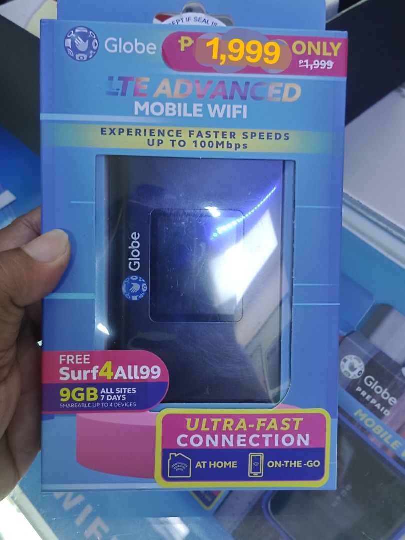 GLOBE POCKET WIFI LTE-ADVANCED, Computers & Tech, Parts & Accessories ...