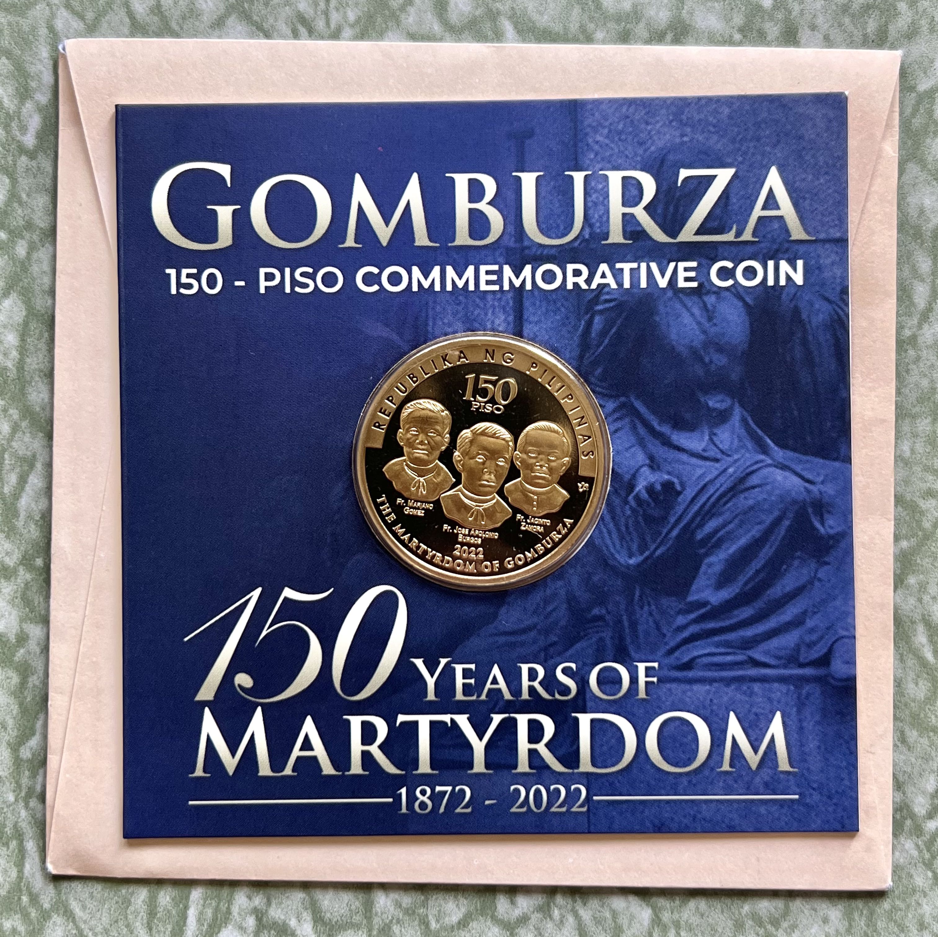 GOMBURZA 150-Piso Commemorative Coin, Hobbies & Toys, Memorabilia ...