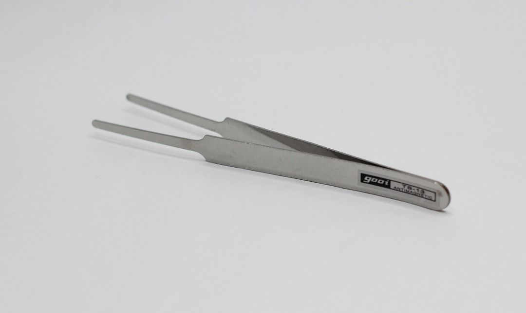 GOOI PRECISION TWEEZER TS-13 ROUND TIP, ANTI-MAGNETIC TOOL KIT ...