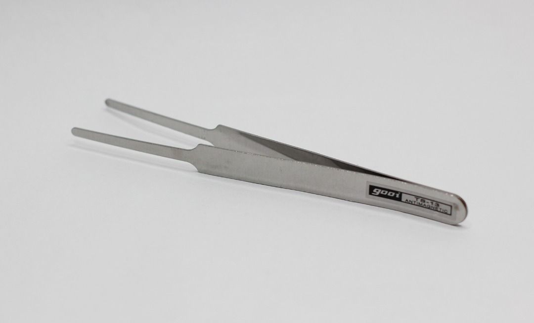 GOOI PRECISION TWEEZER TS-13 ROUND TIP, ANTI-MAGNETIC TOOL KIT ...