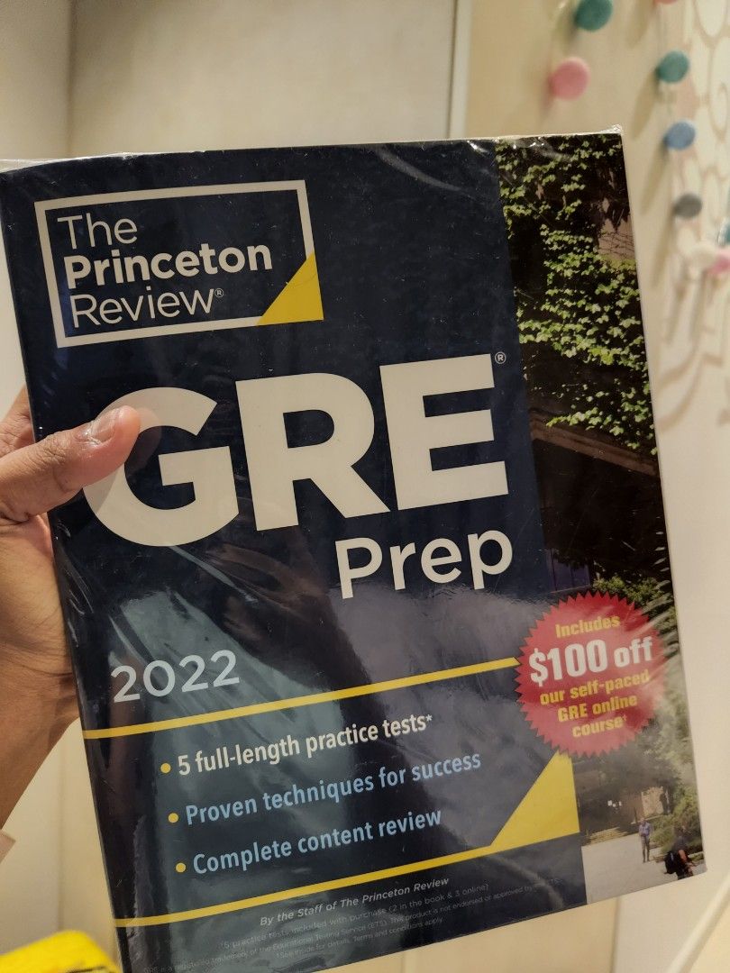 GRE Prep 2022 - The Princeton Review, Hobbies & Toys, Books & Magazines ...