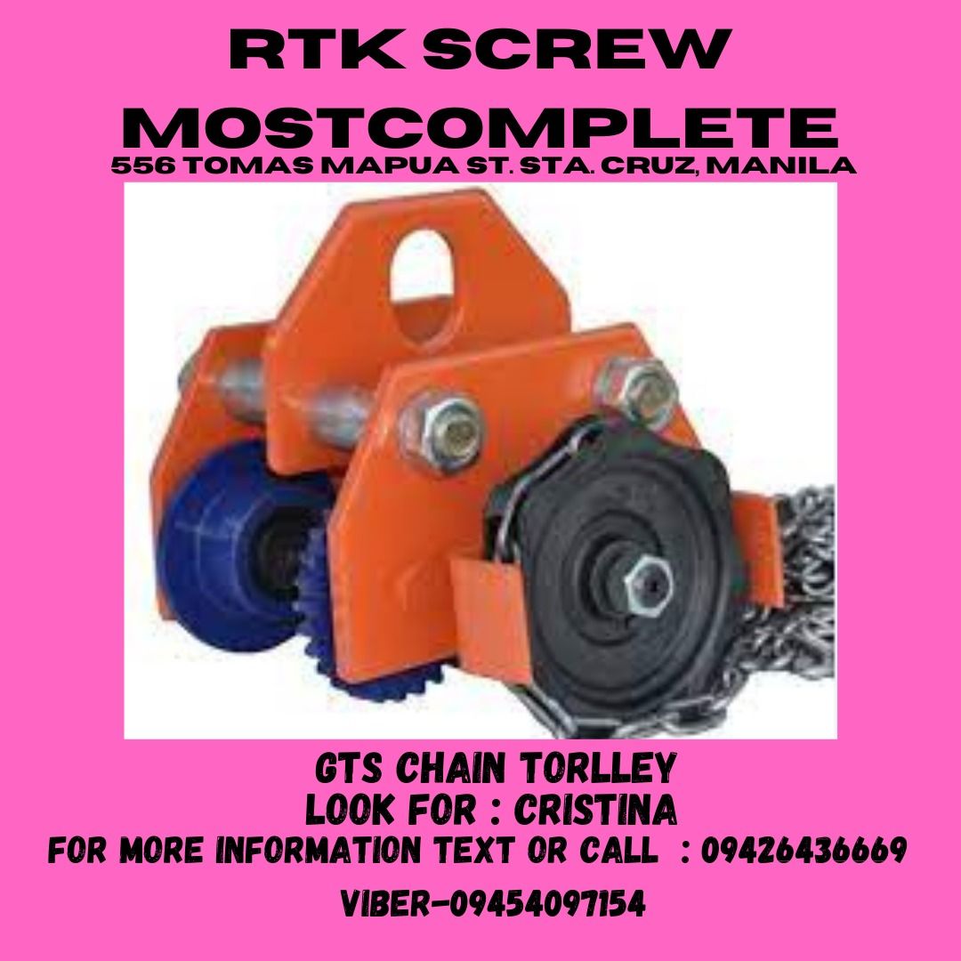 GST Chain Trolley, Commercial & Industrial, Construction & Building ...