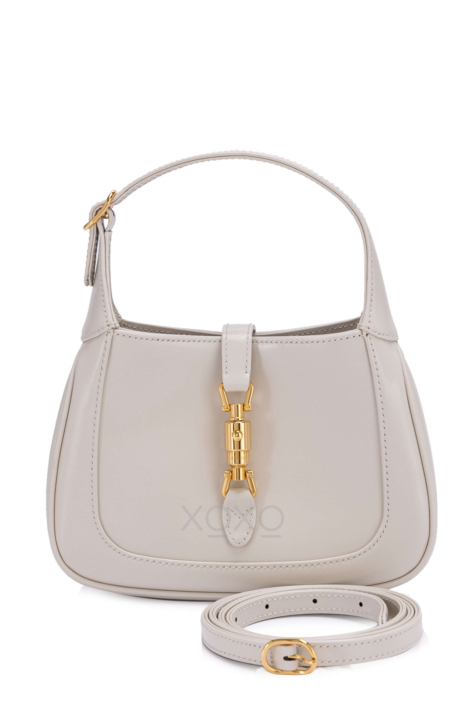 Gucci Jackie 1961 Mini Shoulder Bag Leather White oxluxe, Luxury, Bags ...