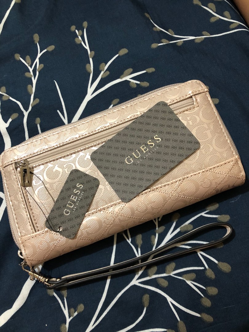 Guess long wallet (rose dust), Women's Fashion, Bags & Wallets, Wallets ...