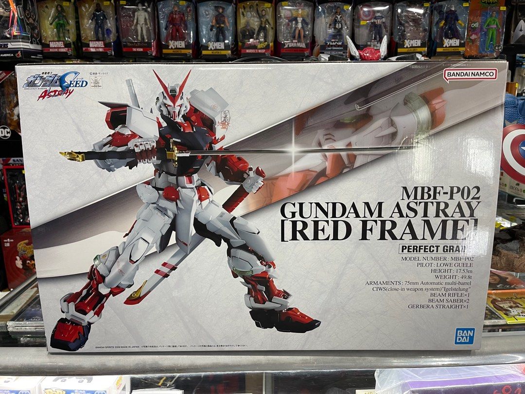 GUNDAM ASTRAY RED FRAME Perfect Grade (BANDAI), Hobbies & Toys, Toys ...