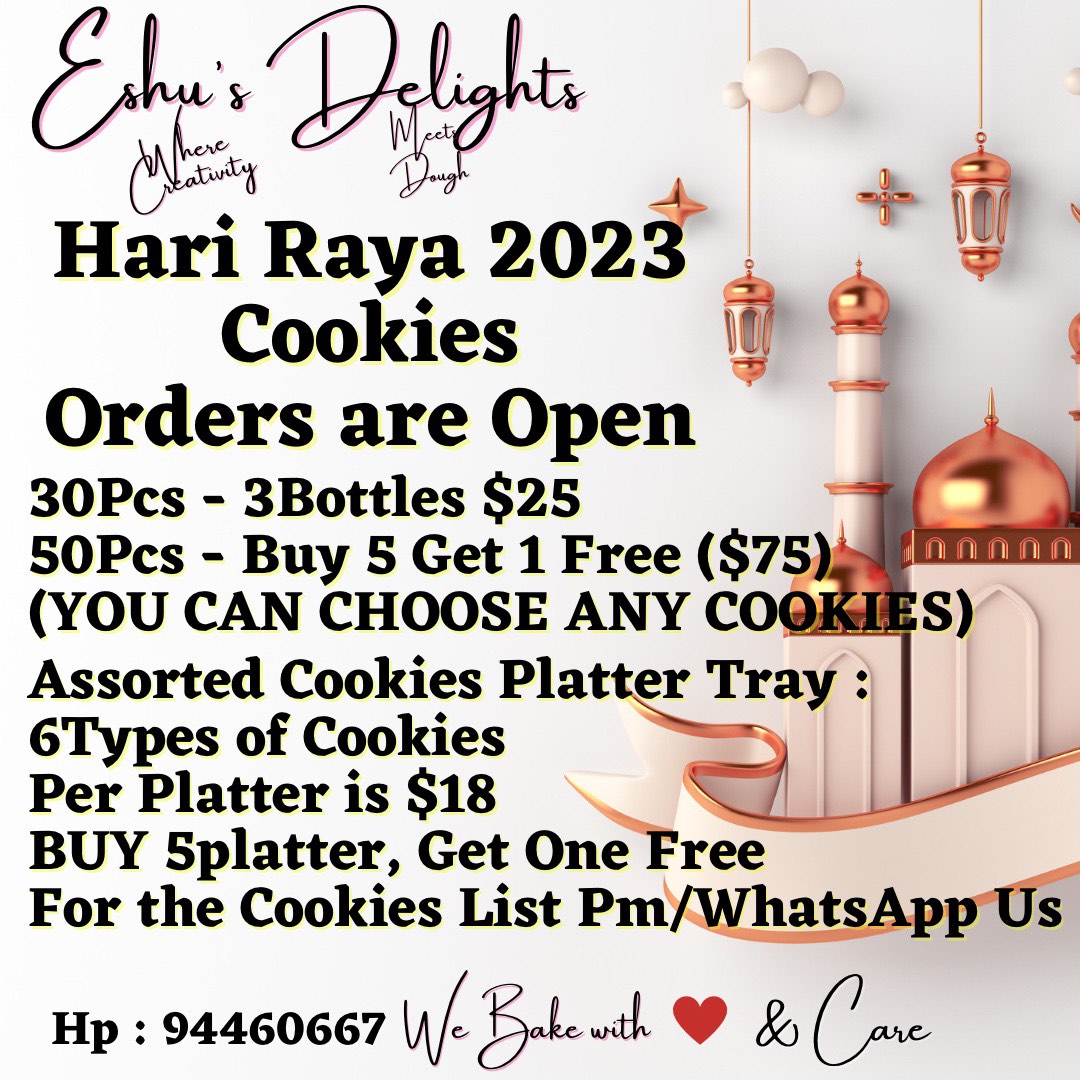 Hari Raya Cookies Orders Open Nutella tarts, Food & Drinks, Homemade ...