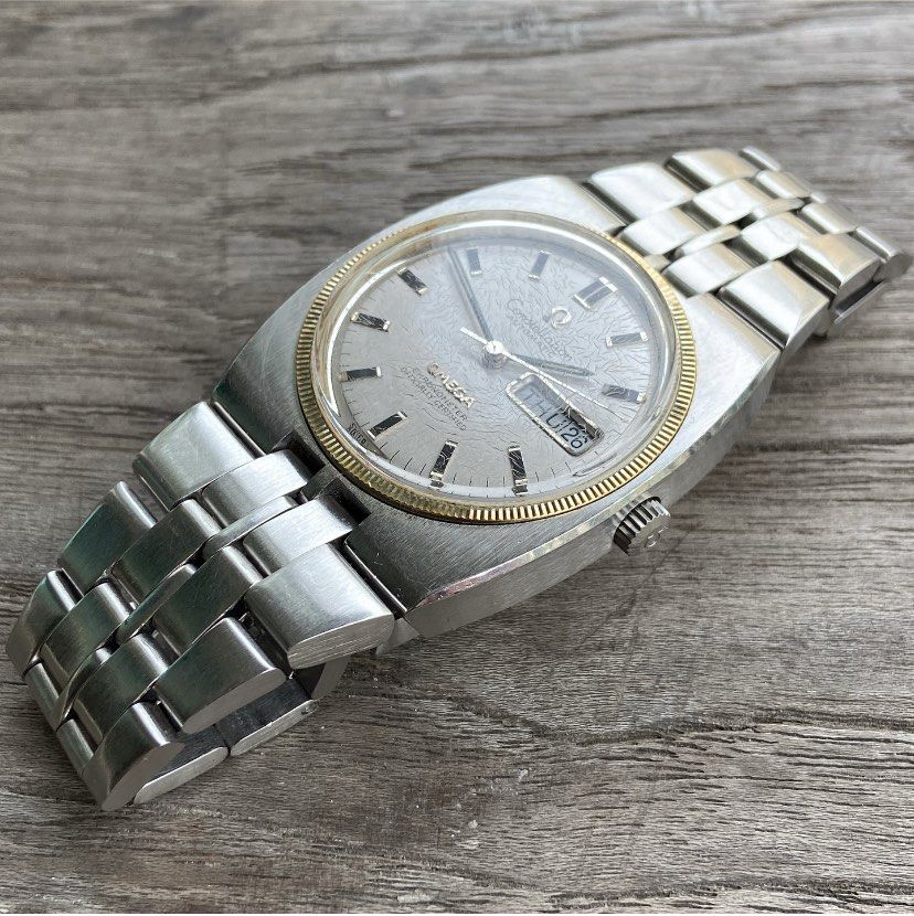 (Heavy Patina) Omega constellation chronometer JUMBO Day Date automatic ...