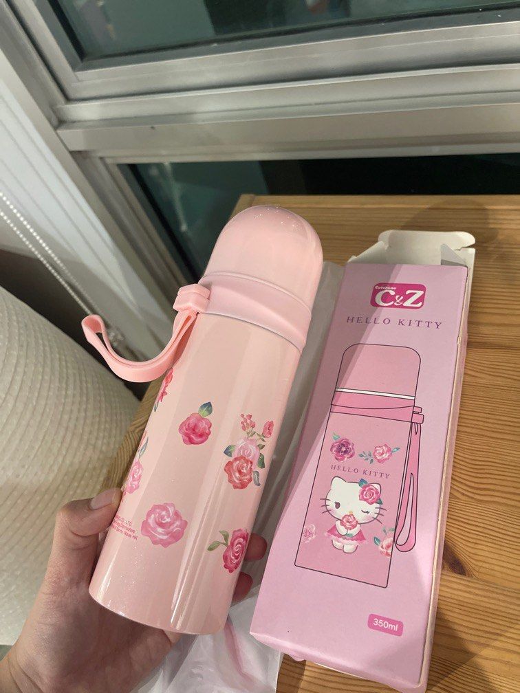 Hello Kitty Thermal Flask, Furniture & Home Living, Kitchenware & Tableware, Water Bottles ...