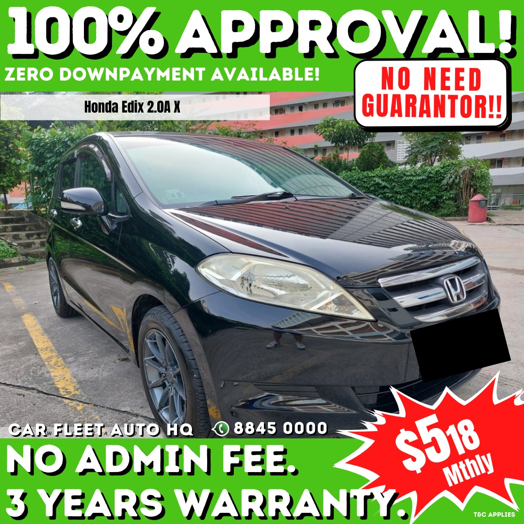 Honda Edix 2.0 X Auto, Cars, Used Cars on Carousell