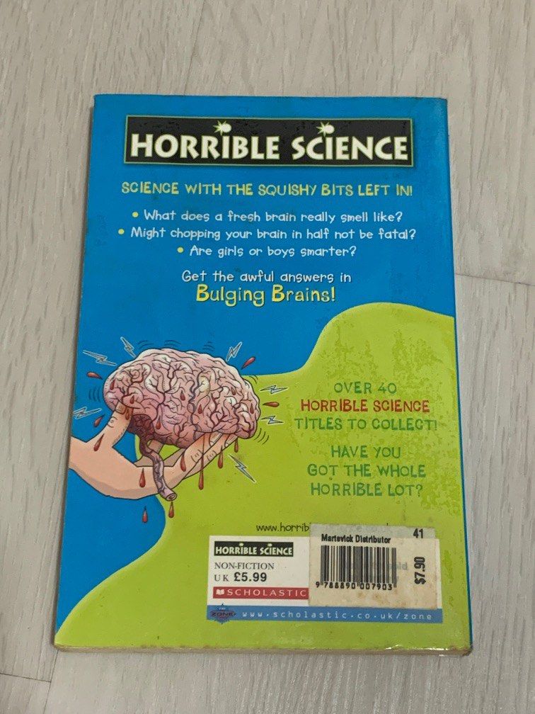 Horrible Science - Bulging Brains, Hobbies & Toys, Books & Magazines ...