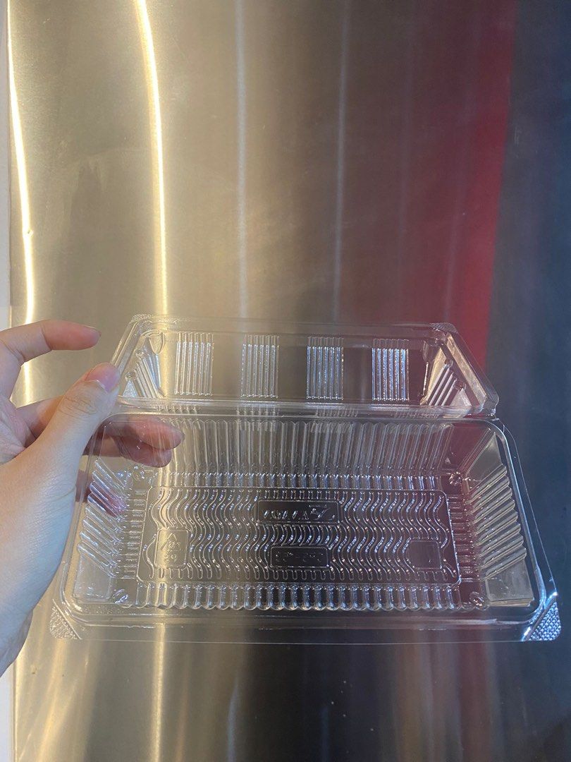 Hot dog Bun plastic box takeaway / sandwich plastic box, Food & Drinks ...