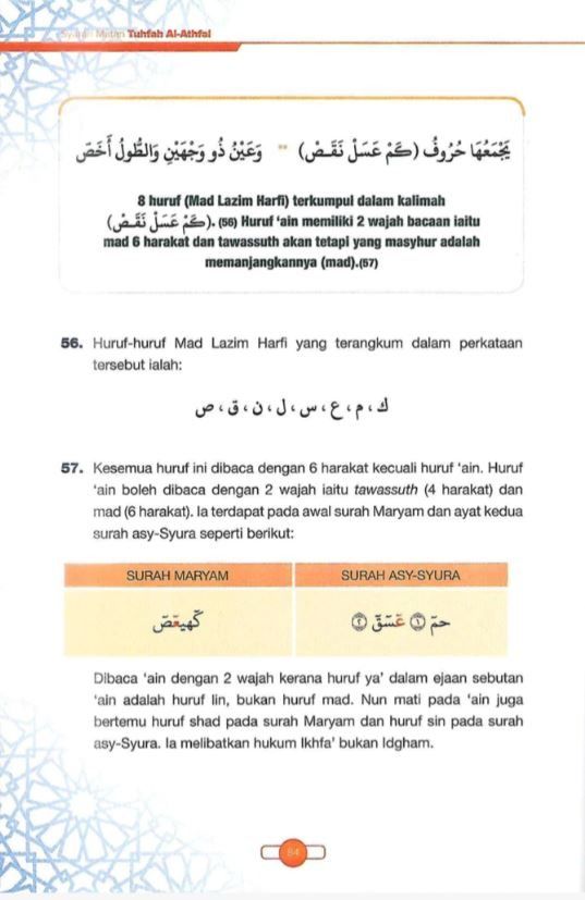 (Ilmu Tajwid) Kitab Syarah Matan Tuhfah Al-Athfal – Penterjemah : Ustaz ...
