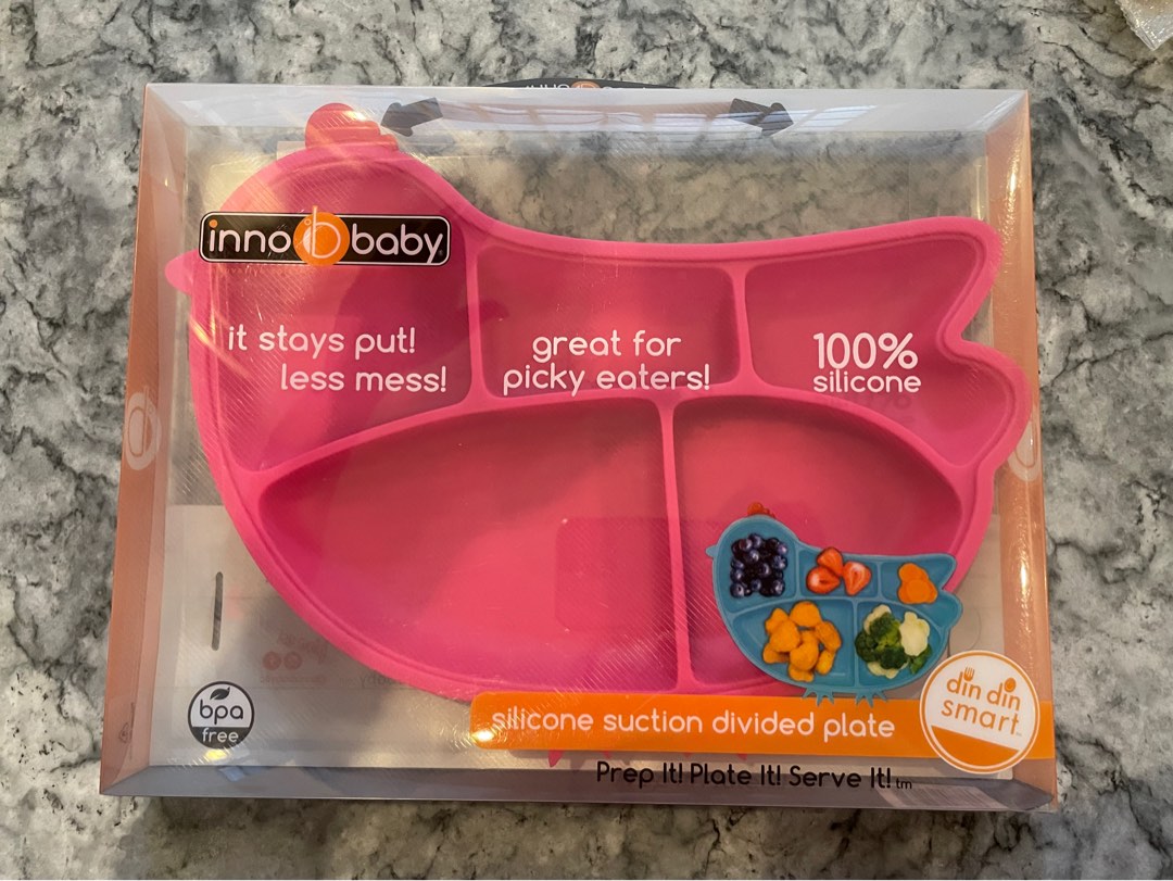 Inno baby silicone plate, Babies & Kids, Nursing & Feeding, Weaning ...