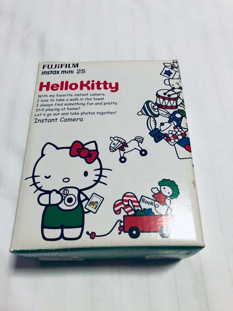 Instax Mini 25 Camera Hello Kitty Limited Edition, Photography, Cameras ...