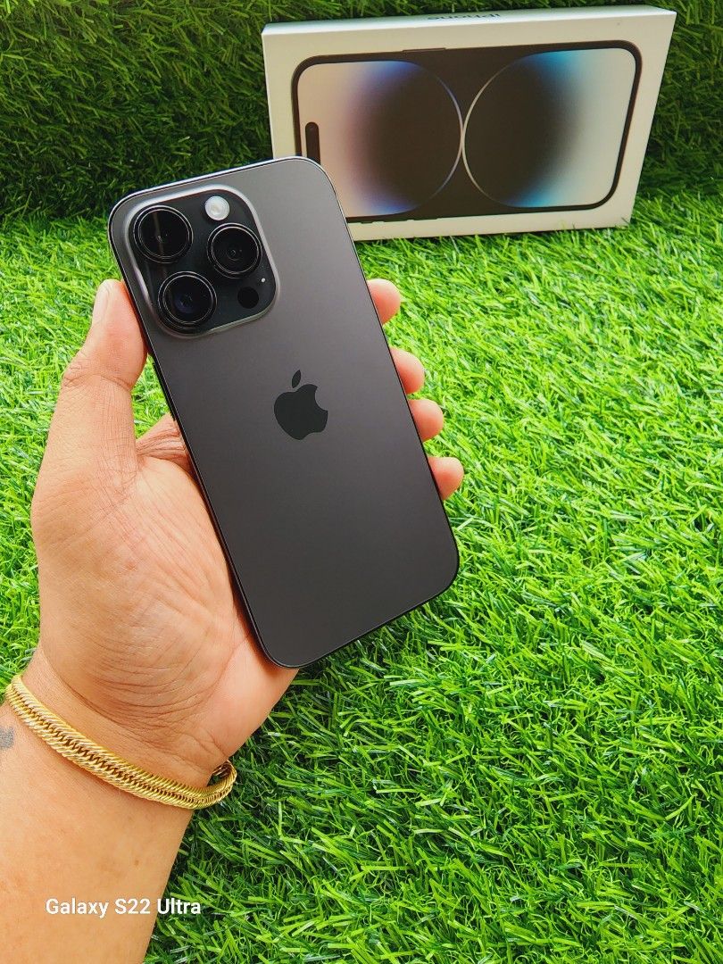 iPhone 14 Pro (not pro max) 256gb Space Black, Mobile Phones & Gadgets ...