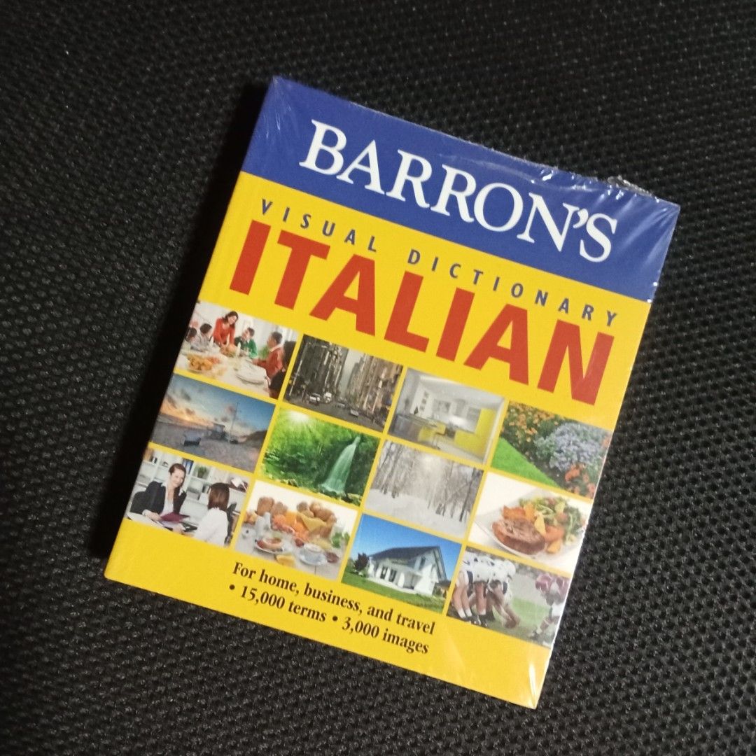 Italian Visual Dictionary, Hobbies & Toys, Books & Magazines ...