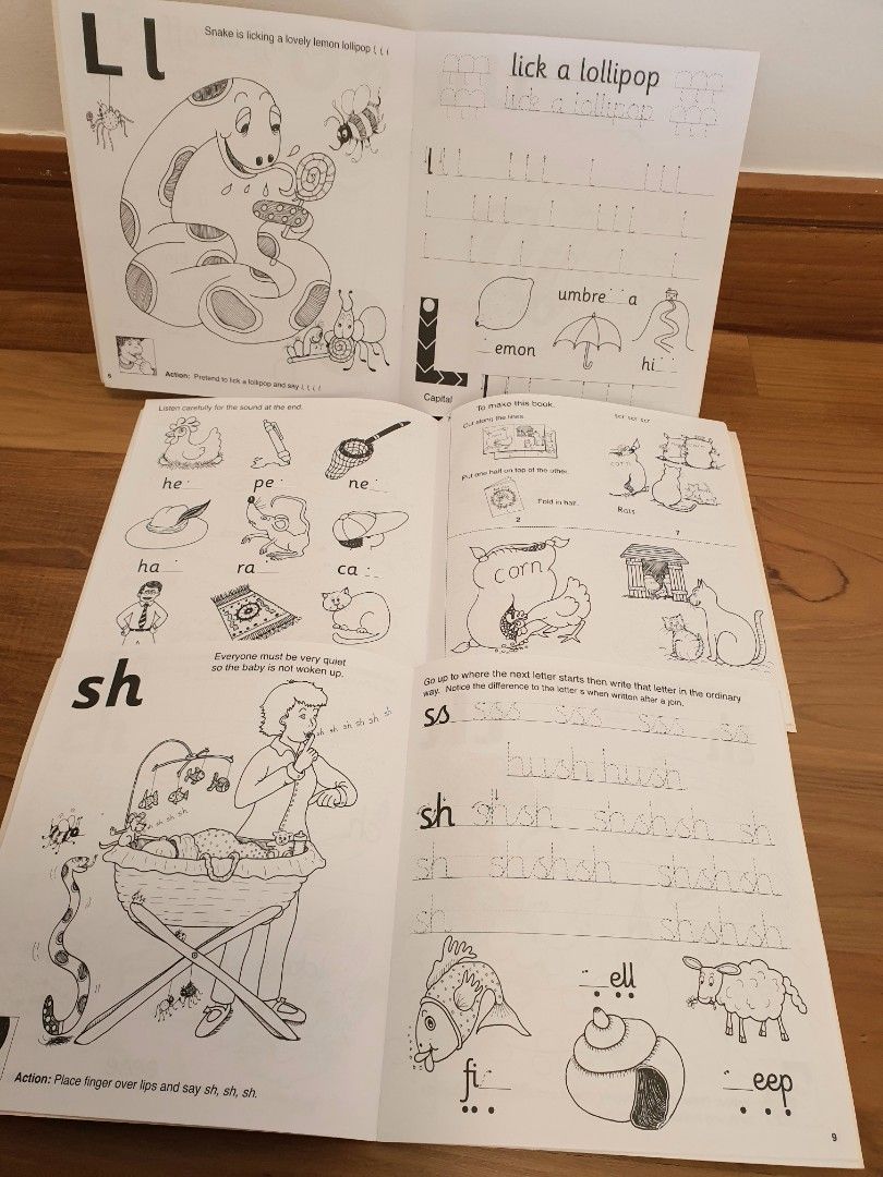 Jolly Phonics Workbooks & Readers, Hobbies & Toys, Books & Magazines ...