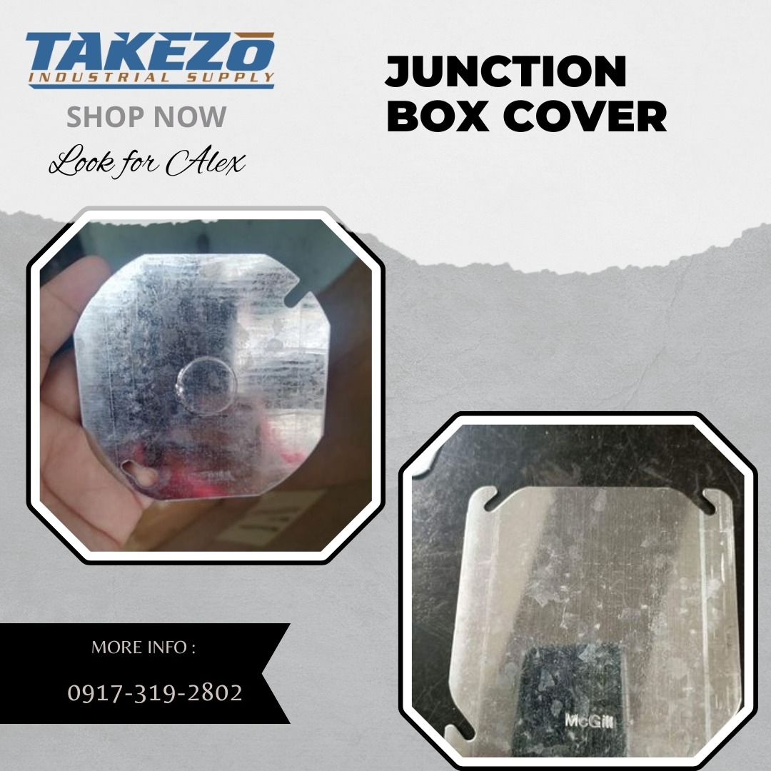 Junction Box cover (Specs: 4x4 square/hexagon), Commercial & Industrial ...