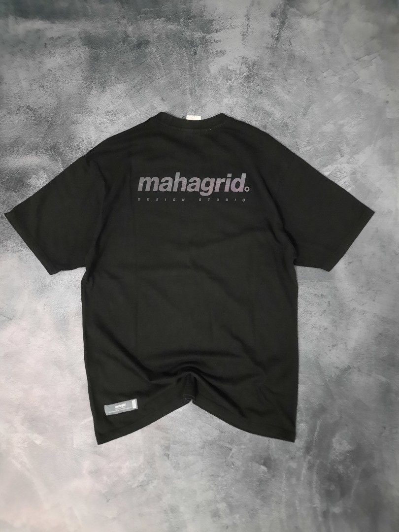 KAOS TSHIRT MAHAGRID RAINBOW REFLECTIVE, Fesyen Pria, Pakaian , Atasan di Carousell