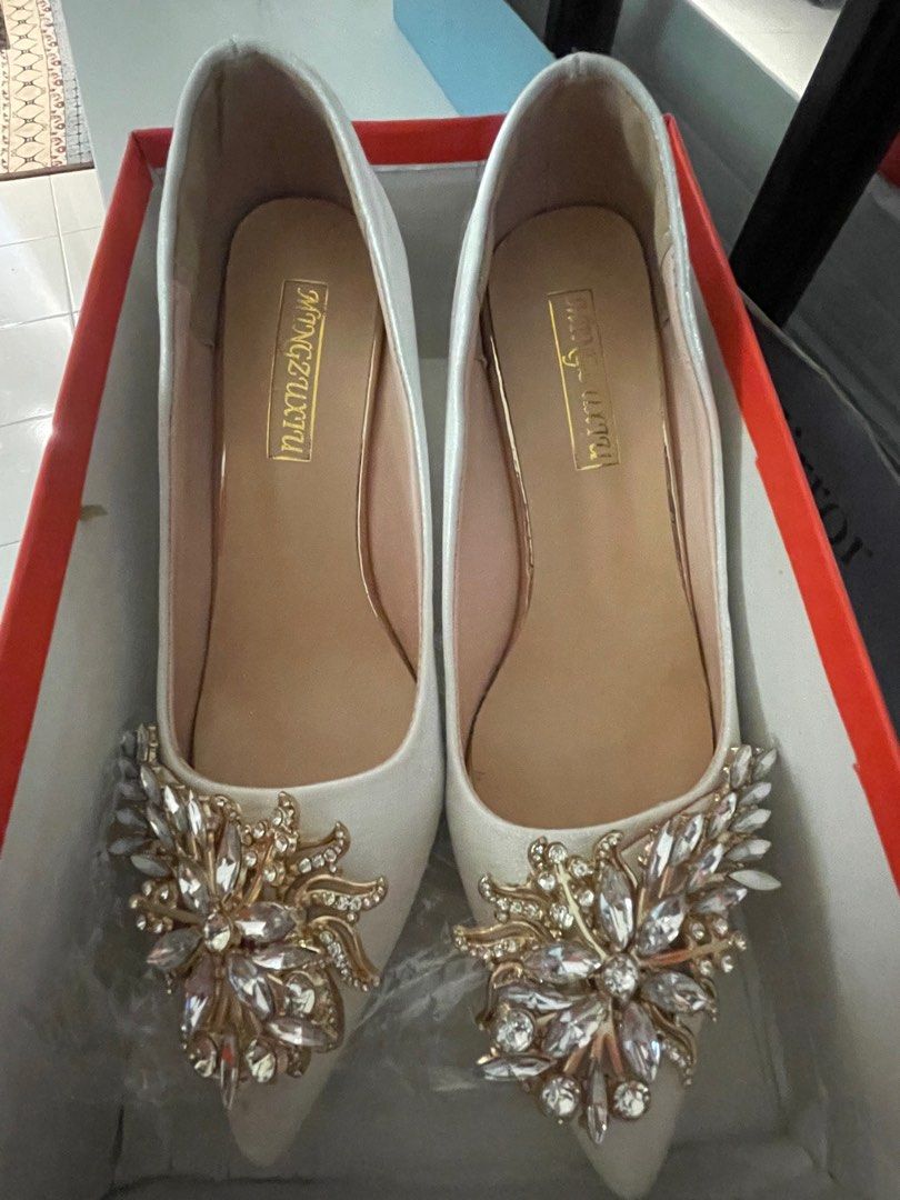 Kasut kahwin, kasut nikah, ksut sanding, Women's Fashion, Footwear ...
