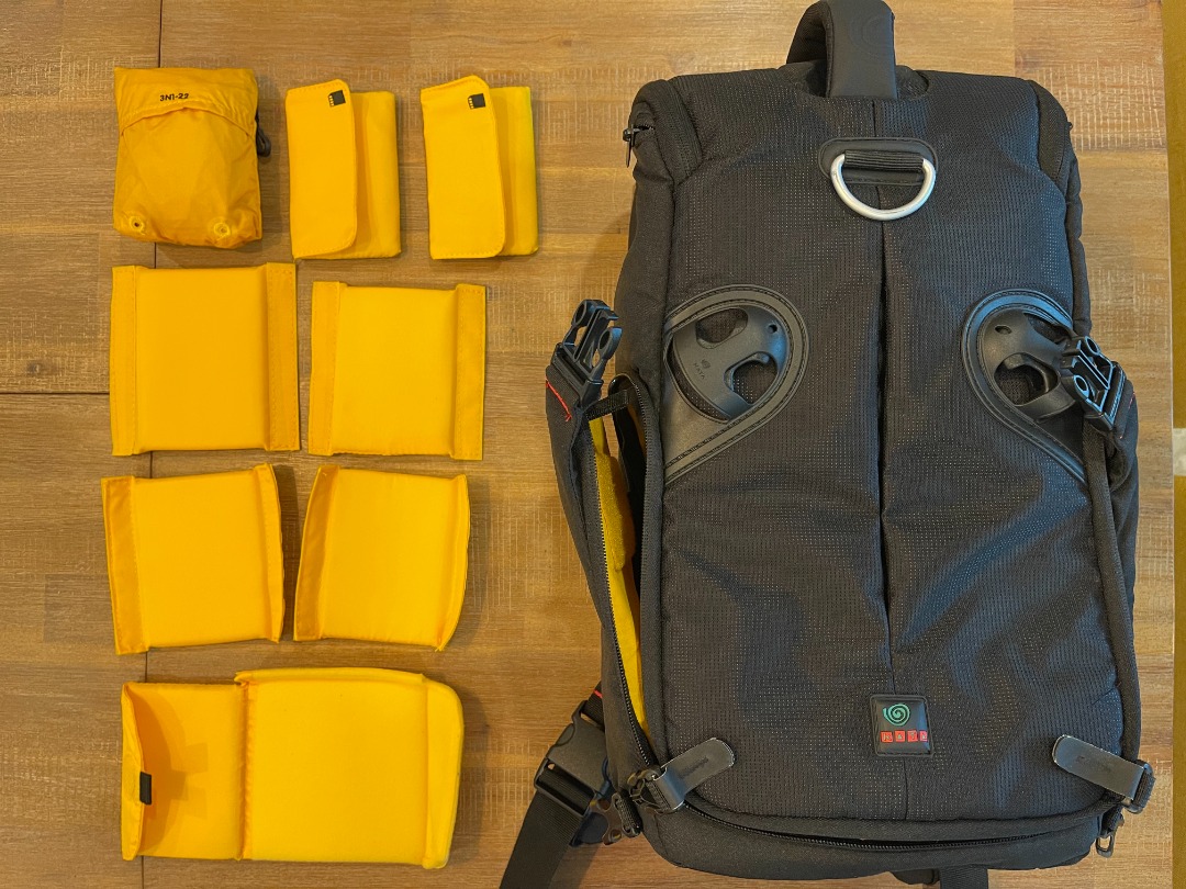 Kata KT D-3N1-22 3 In 1 Sling /Backpack with Laptop Slot, Black ...