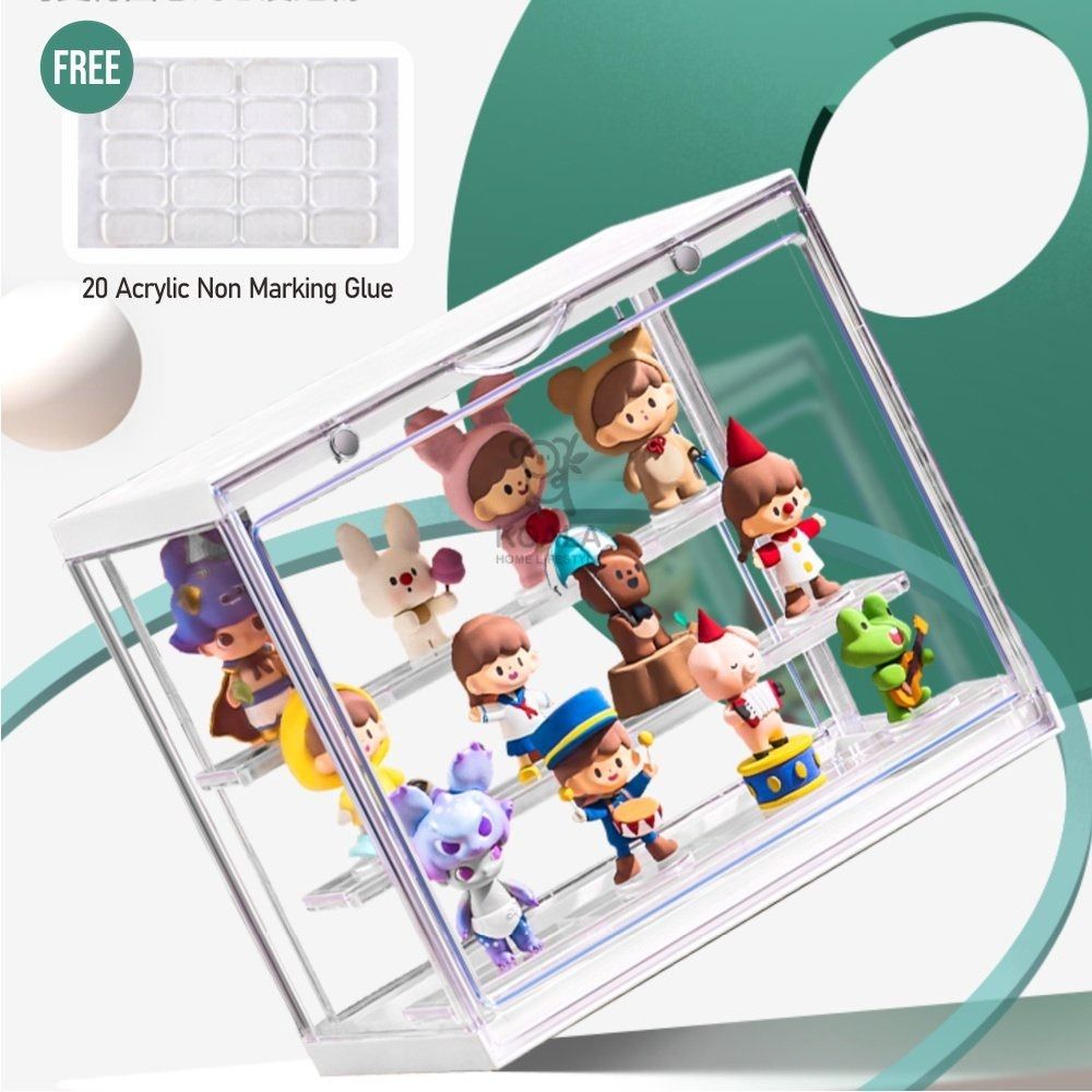 Koala Home Popmart Display Box Blind Box Figurine Acrylic Display ...