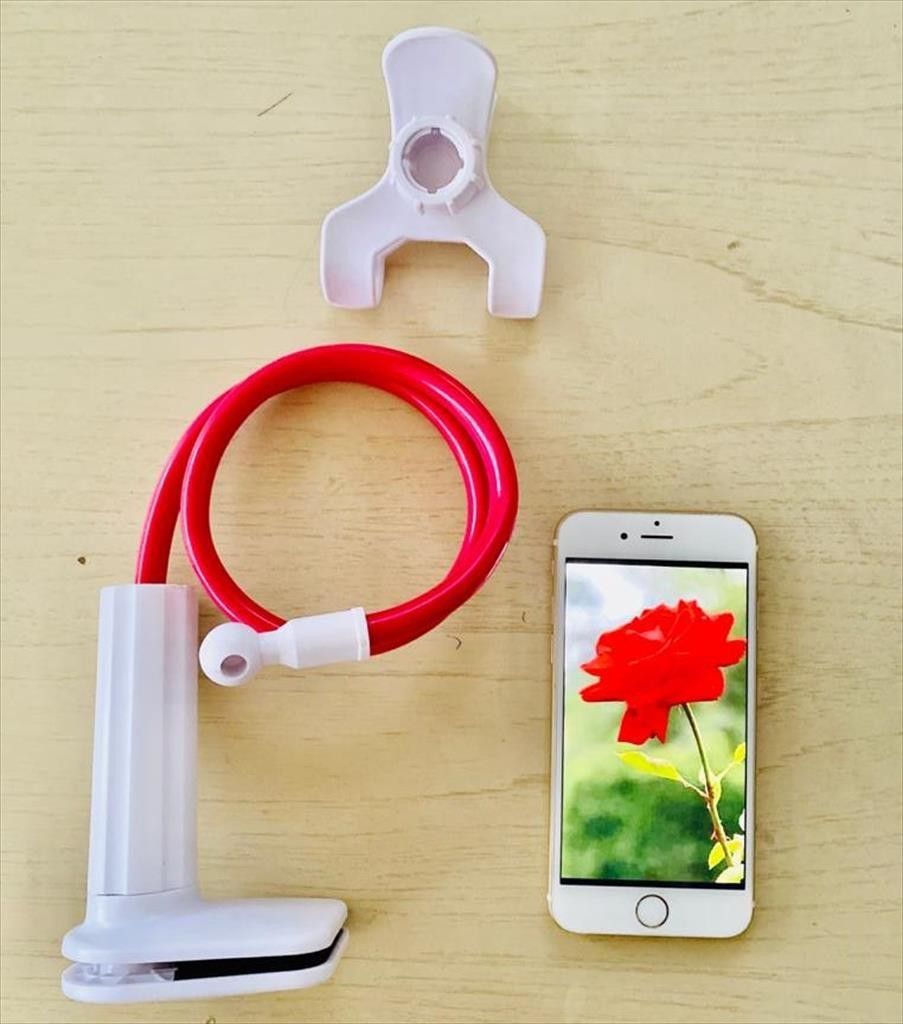 LAZY POD DOUBLE CANGKANG SPIRA PHONE STAND HP HOLDER 360 DEGREE ...