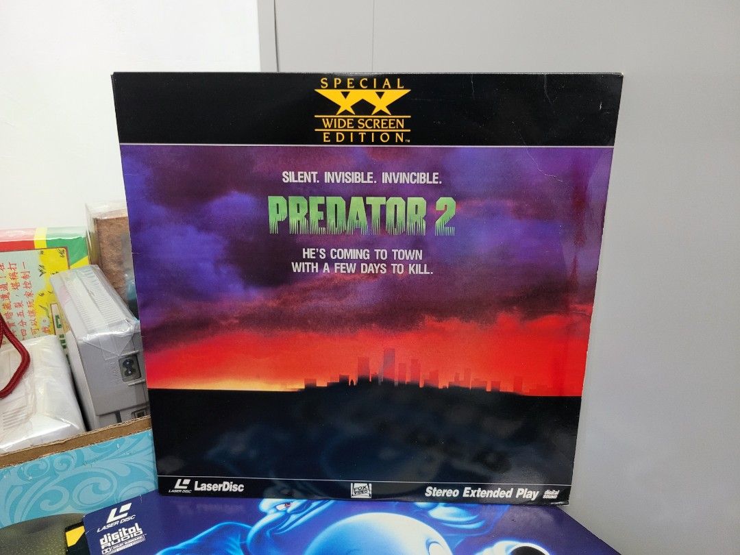 早期外語片西片LD (LaserDisc) 鐵血戰士續集 PREDATOR 2, 興趣及遊戲, 音樂、樂器 & 配件, 音樂與媒體 - CD ...