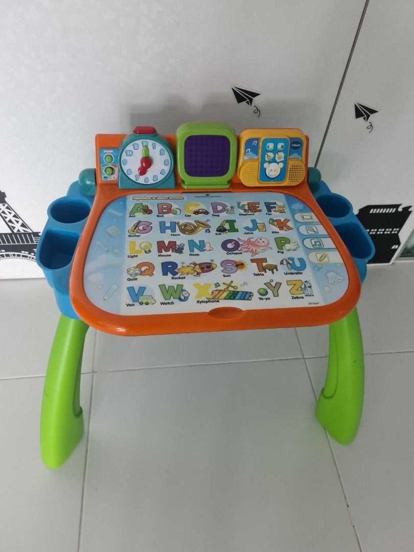 Vtech educational table, Hobbies & Toys, Toys & Games on Carousell