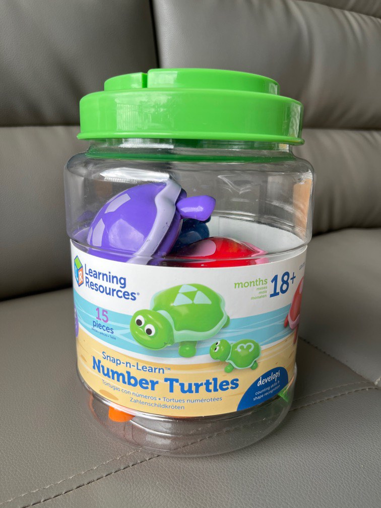 Learning resources. Number turtles., Babies & Kids, Infant Playtime on ...