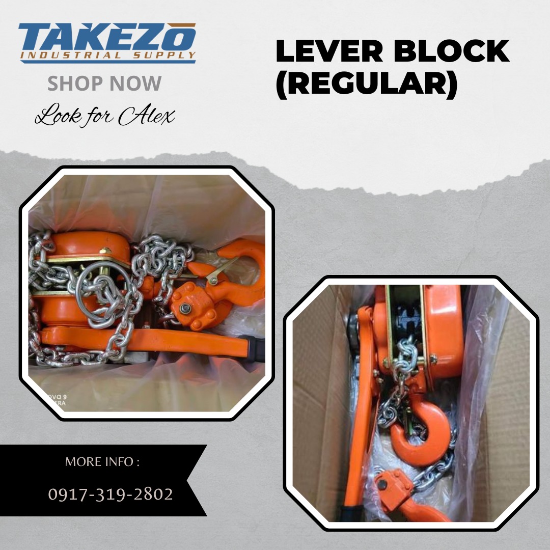 Lever Block (Regular) (Specs: 2tons x 1.5meters), Commercial ...