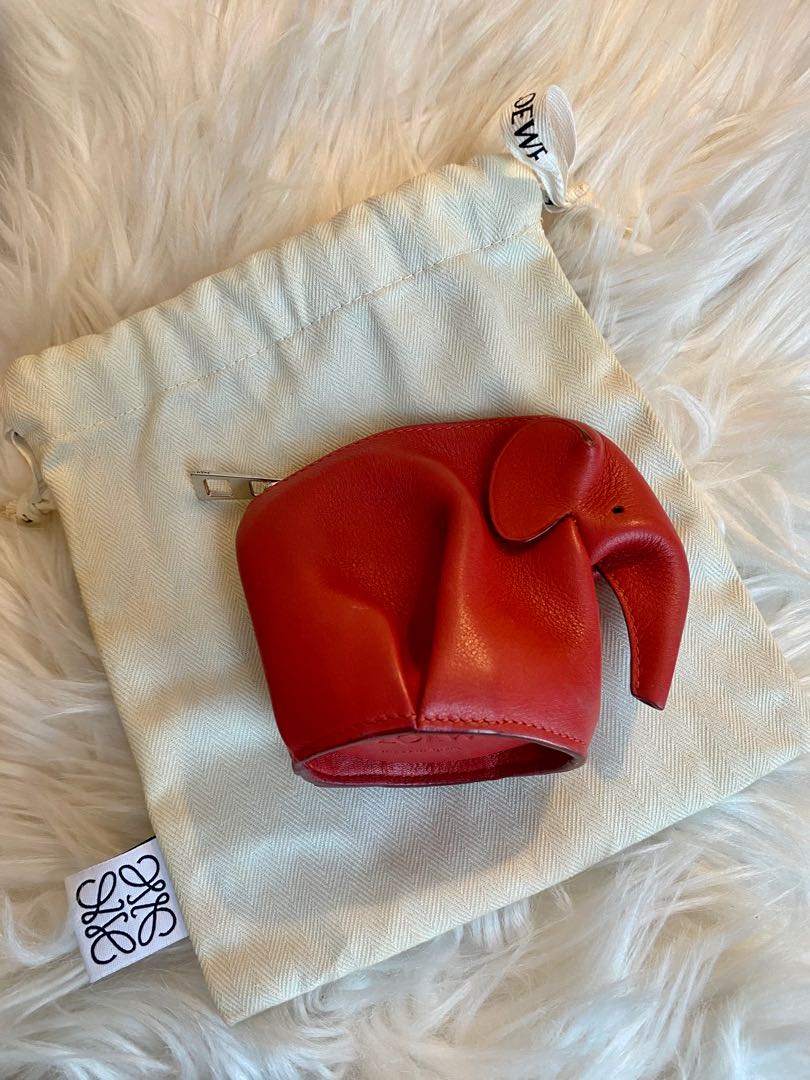 Limited edition Loewe elephant coin purse, Luxury, Bags & Wallets on ...
