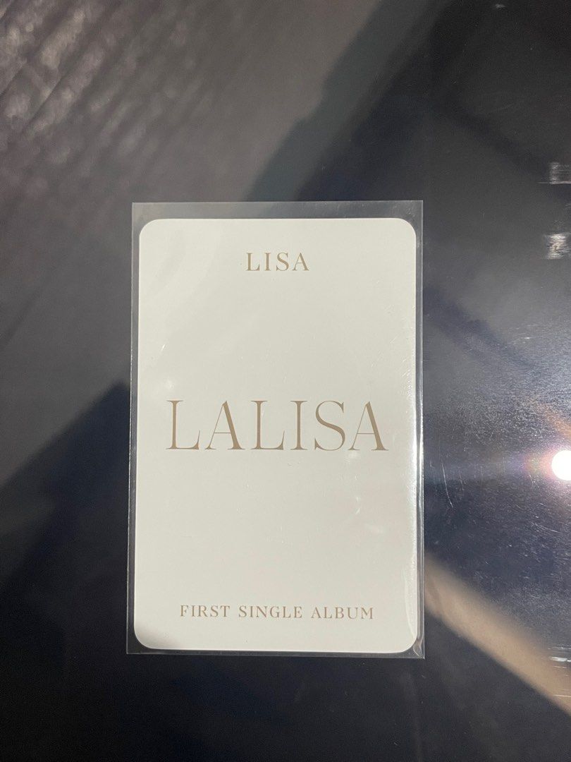 Lisa Photocard BLACKPINK ktown4u official, Hobbies & Toys, Memorabilia ...