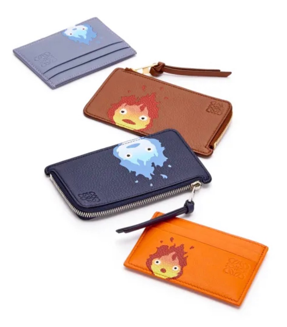 Loewe Howl’s Moving Castle Cardholder, Luxury, Bags & Wallets on Carousell