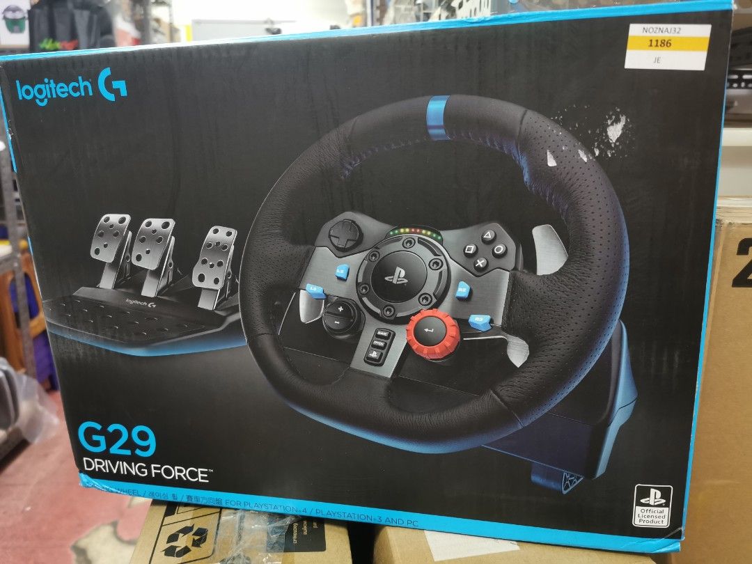 Logitech G29 Racing Wheel, Video Gaming, Gaming Accessories, In-Game ...