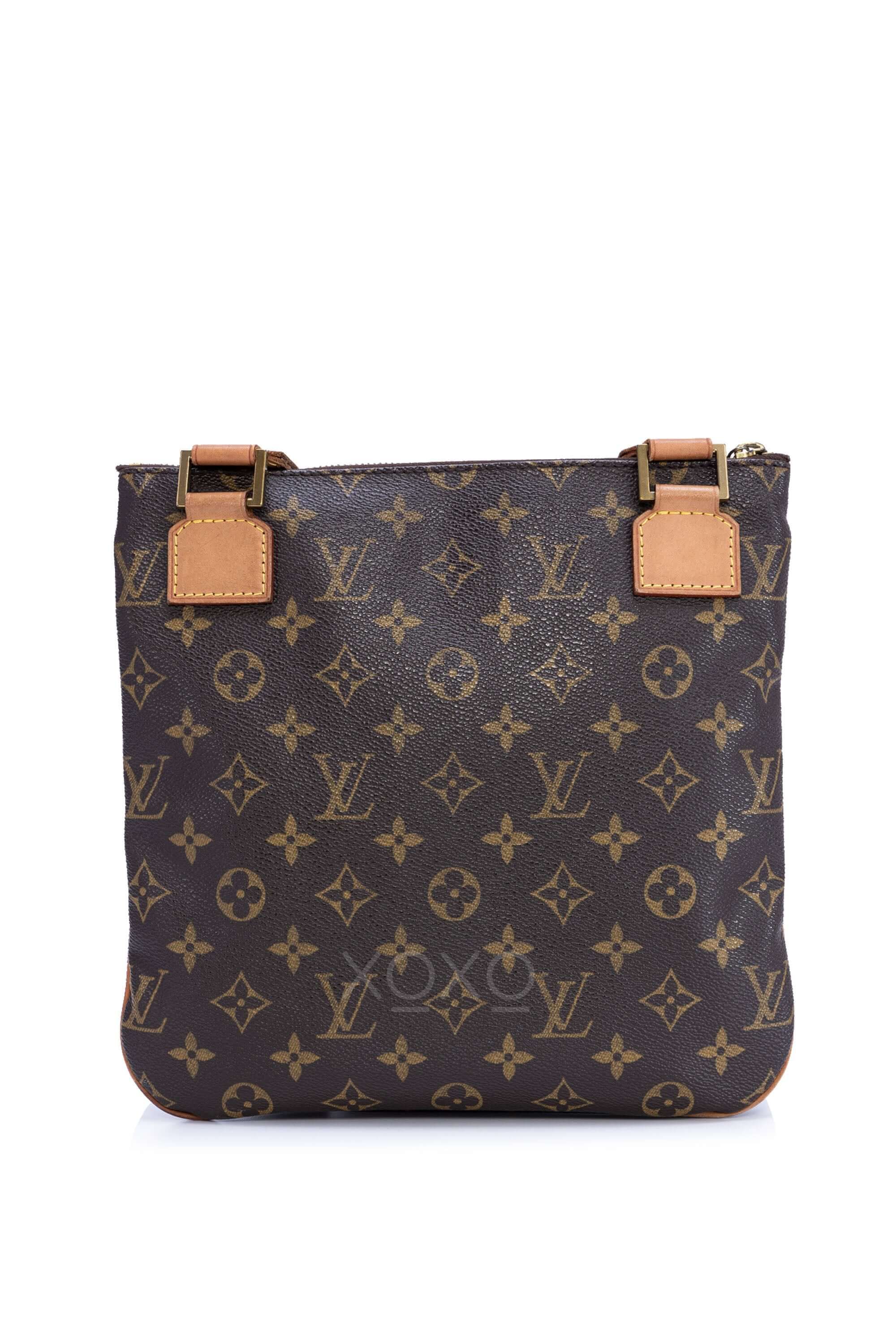 Louis Vuitton LV Bosphore Crossbody Monogram Coated Canvas Brown M40044 ...