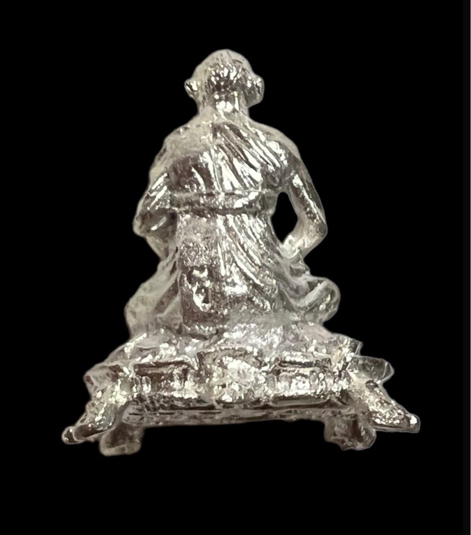 Lp Liew Roop Lor seat on Phaya Tao Taprachan Card Unwoen Batch Lap Yot ...