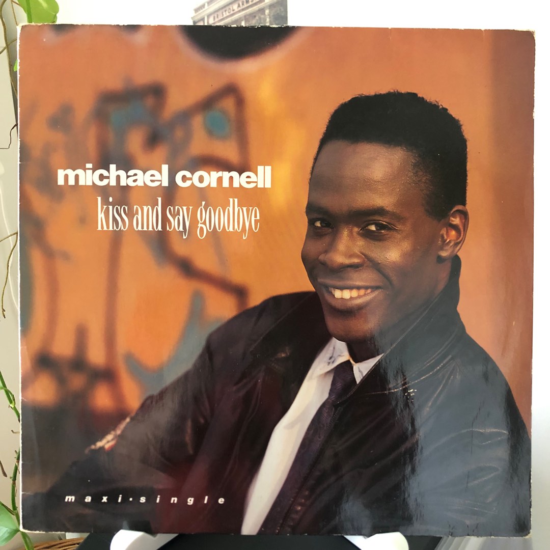 (LP) Michael Cornell -Kiss And Say Goodbye 1991 12” single vinyl, Hobbies & Toys, Music & Media ...