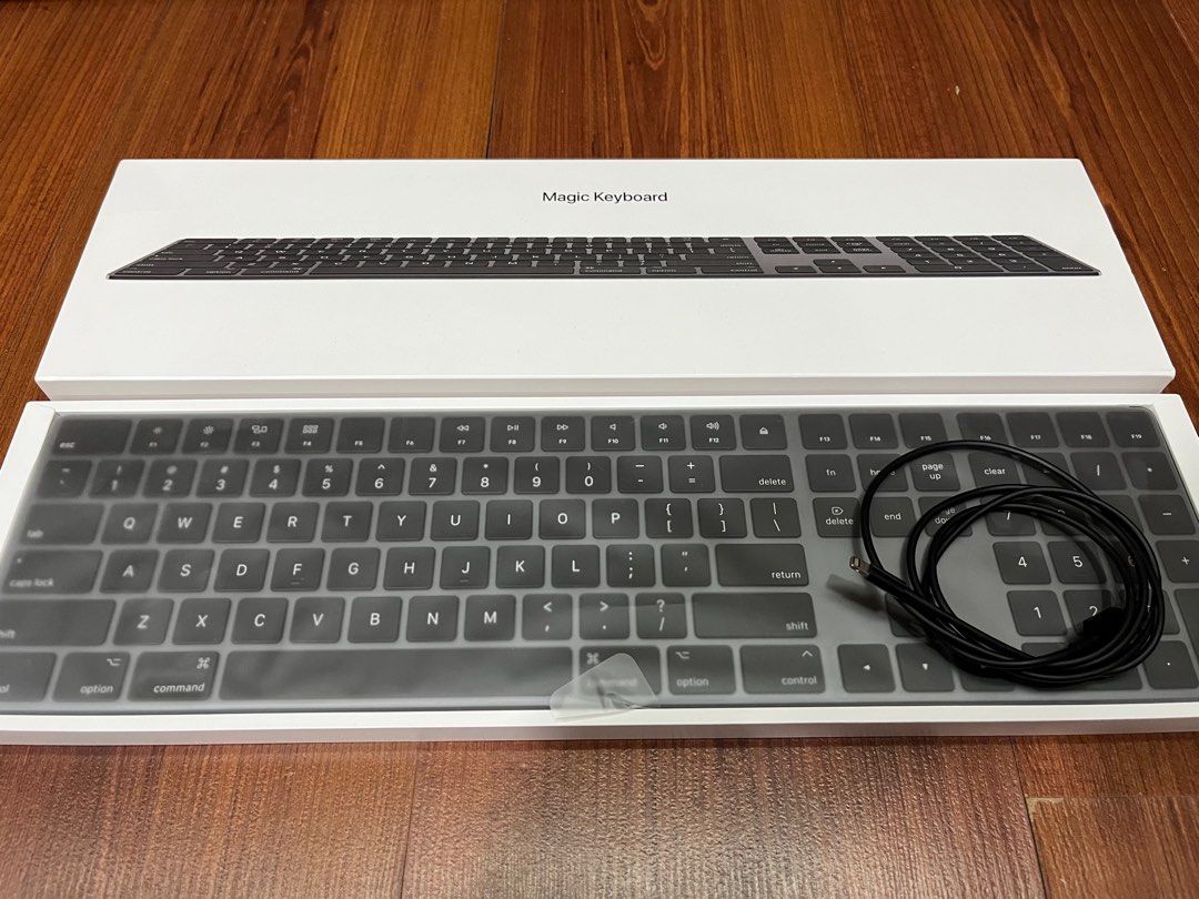 Magic Keyboard w/ Number pad (Space Gray), Computers & Tech, Parts & Accessories, Computer ...