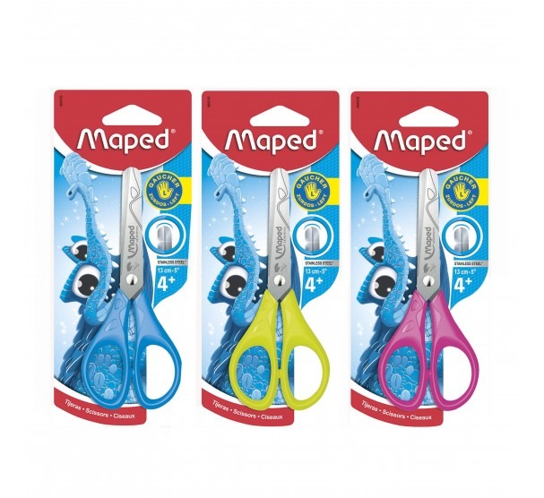 Maped Essential Pulse Right Hand Scissors 13cm 464210, Hobbies & Toys ...