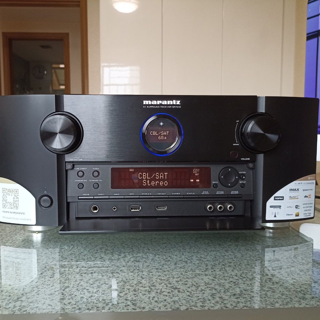 Marantz AV Receiver SR7013 - 9.2 Channel with eARC, Auro 3D, IMAX ...