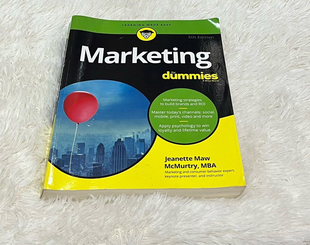 Marketing for Dummies: 5th Edition, Hobbies & Toys, Books & Magazines ...