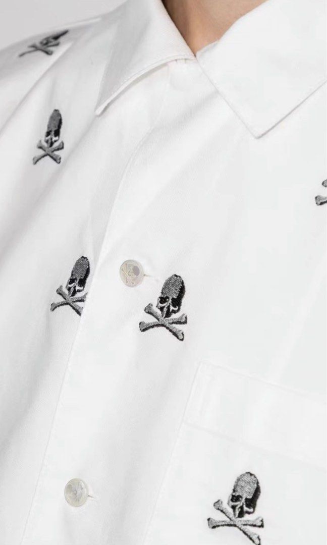 Mastermind World all over skull logo shirt, Men's Fashion, Tops & Sets ...