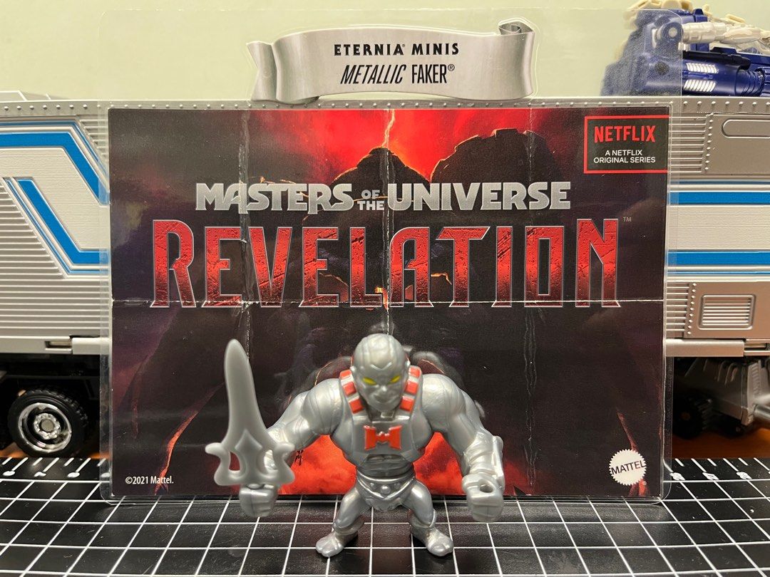 Mattel He-Man Eternia Minis Metallic Faker, Hobbies & Toys, Toys ...
