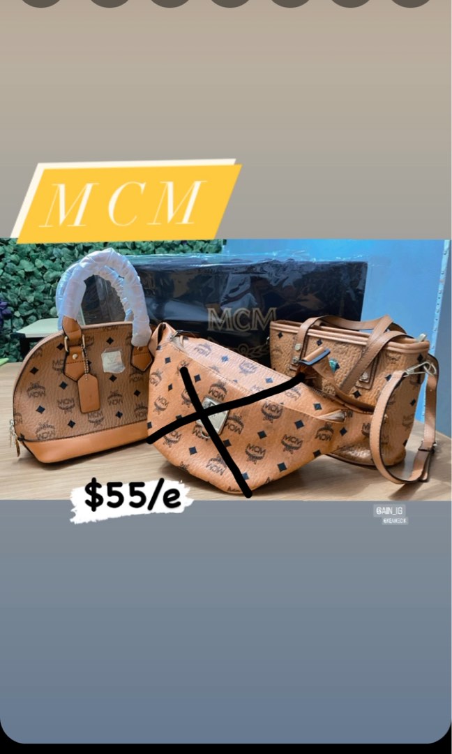 Mcm, Luxury, Bags & Wallets on Carousell