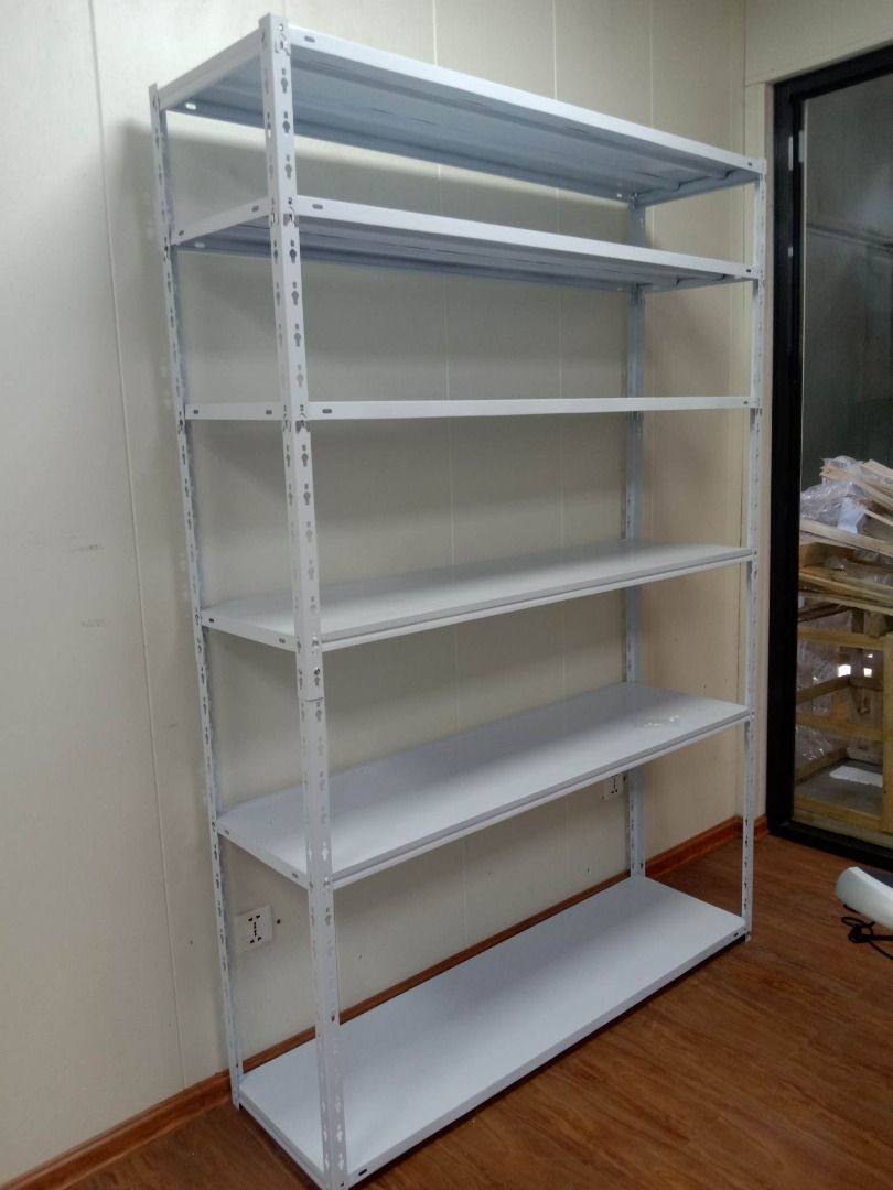 Metal Racks White, Furniture & Home Living, Furniture, Shelves ...